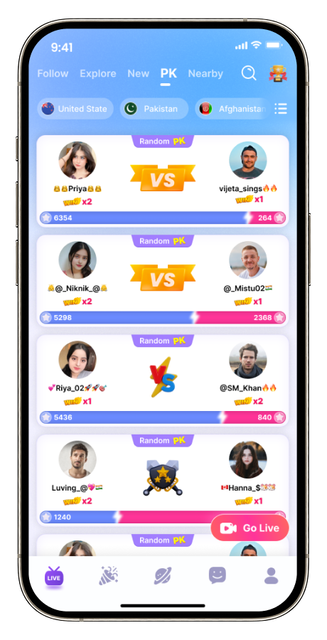 Tingle: Live streaming, PK battle, Audio room, Games, Agency source code, Poppo clone, Android ...